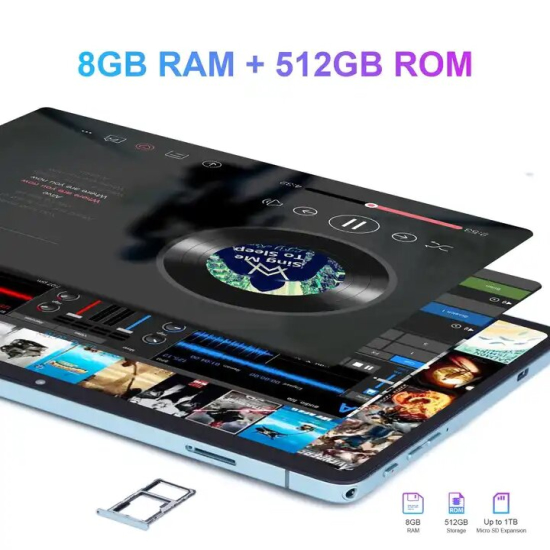 Cidea CM8500 Plus Smart Tablet | Cidea Smart Android Tablet in-cell Display| Tablet with Keyboard